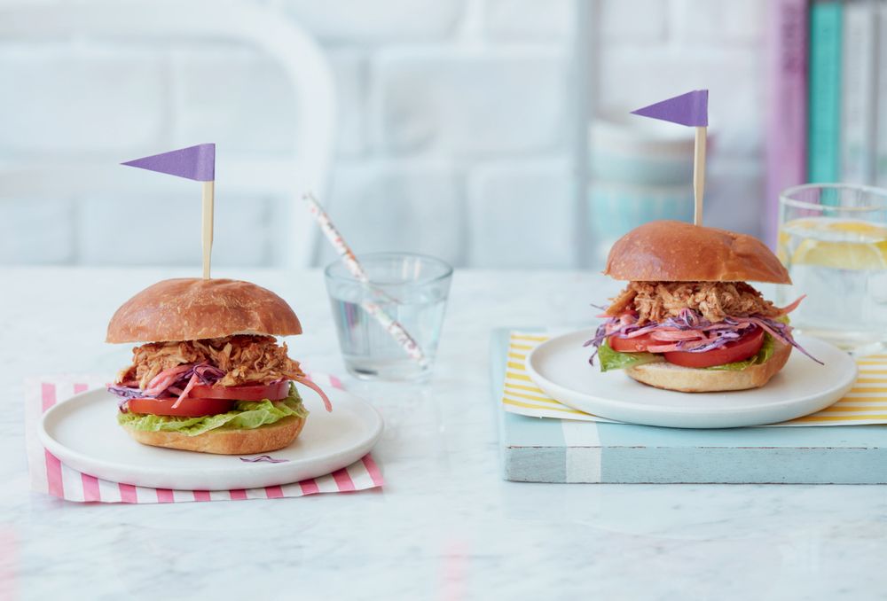 Pulled Chicken Baps with Apple Coleslaw from Real Food Kids Will Love ...