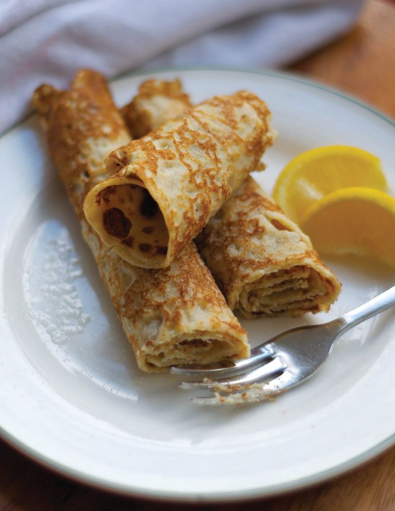 Irish Pancakes from Real Irish Food by David Bowers