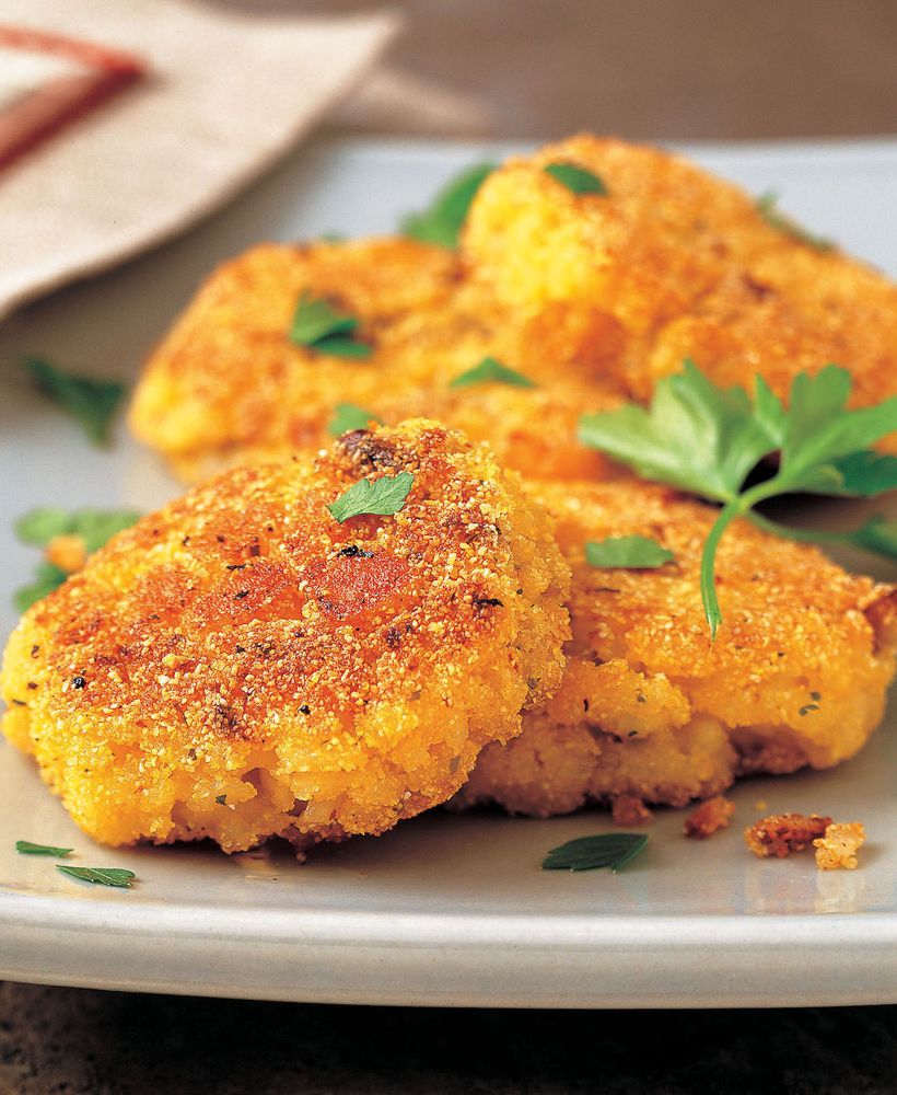 Artichoke Rice Cakes with Manchego from Recipes from My Spanish ...