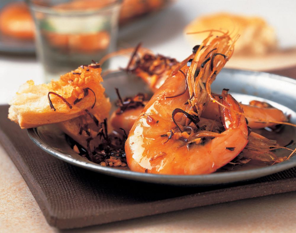 Sizzling Prawns from Recipes from My Spanish Grandmother: The Real ...