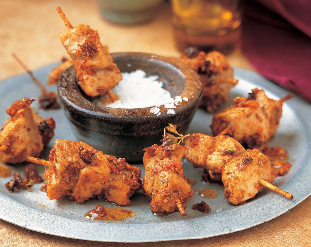 Pinchitos Moruños from Recipes from My Spanish Grandmother: The Real ...