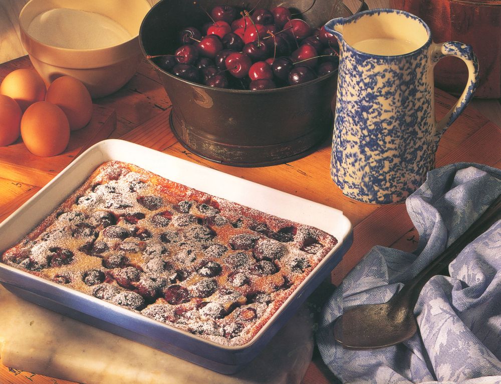 Cherry clafoutis from Regional French: Le Cordon Bleu Home Collection ...