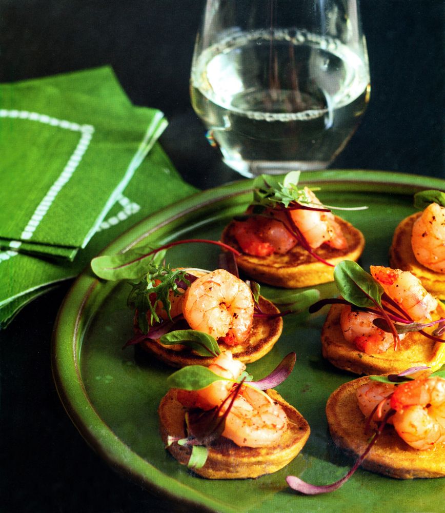 Moqueca Blinis with Prawns from My Rio de Janeiro: A Cookbook by ...