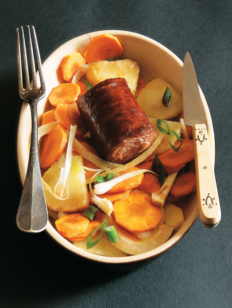Saucisson à la Lyonnaise from Ripailles: Traditional French Cuisine by ...