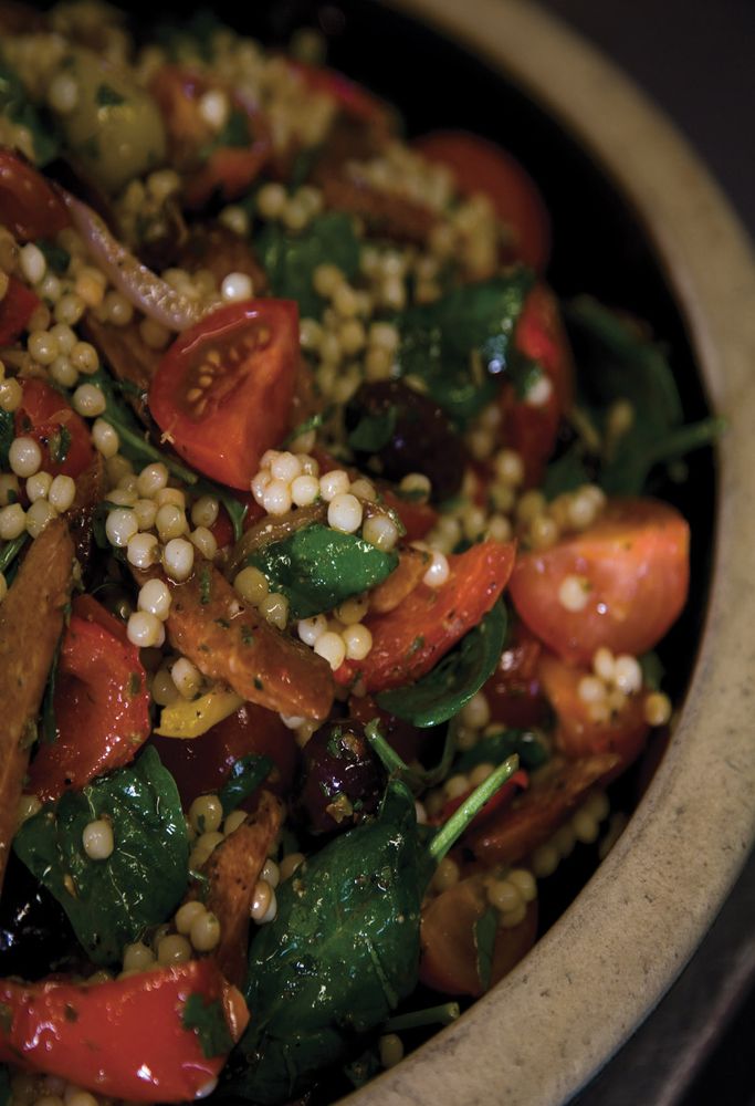 Smoky Chorizo and Israeli Couscous Salad from Ripe Recipes by Angela ...