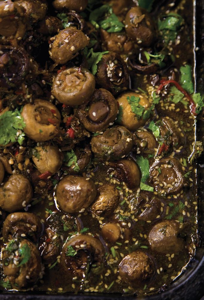 Asian Button Mushrooms from Ripe Recipes by Angela Redfern