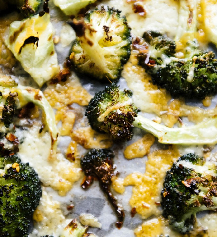 Broccoli w/Melty Cheese and Chili Oil from Ruffage: A Practical Guide ...