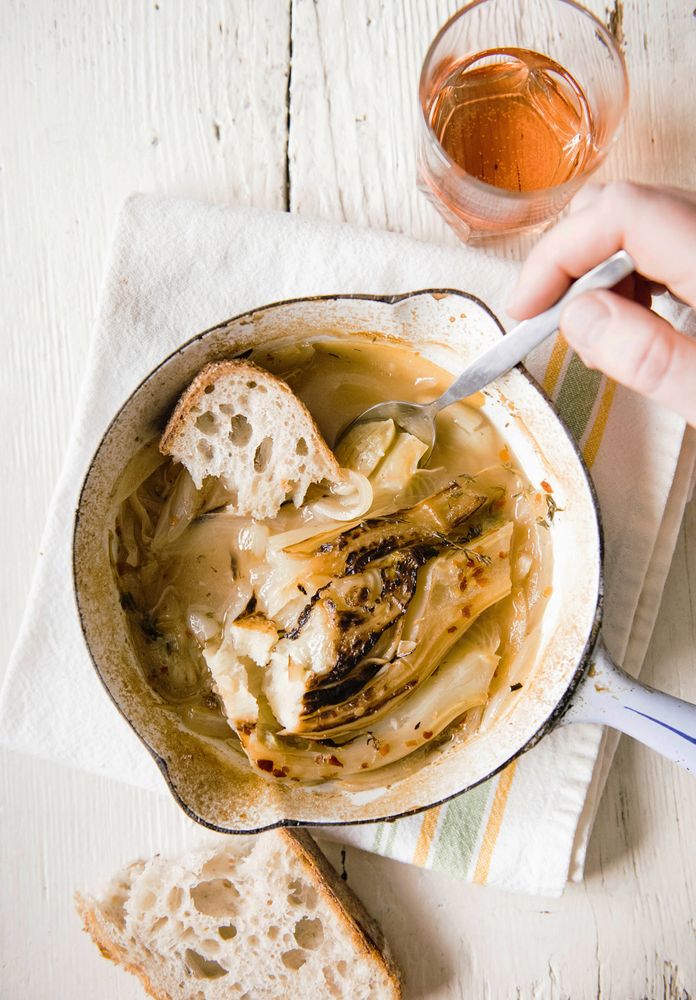 Braised Fennel from Ruffage: A Practical Guide to Vegetables by Abra Berens