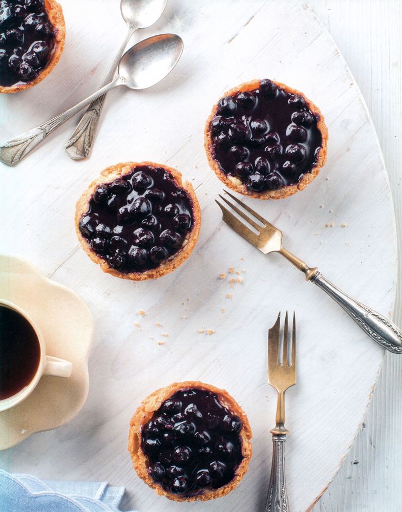 Blueberry Maids of Honour from World's Best Cakes: 250 great cakes from ...