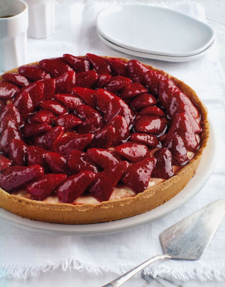 Oliver Peyton’s Strawberry and Marjoram Cream Tart from World's Best ...
