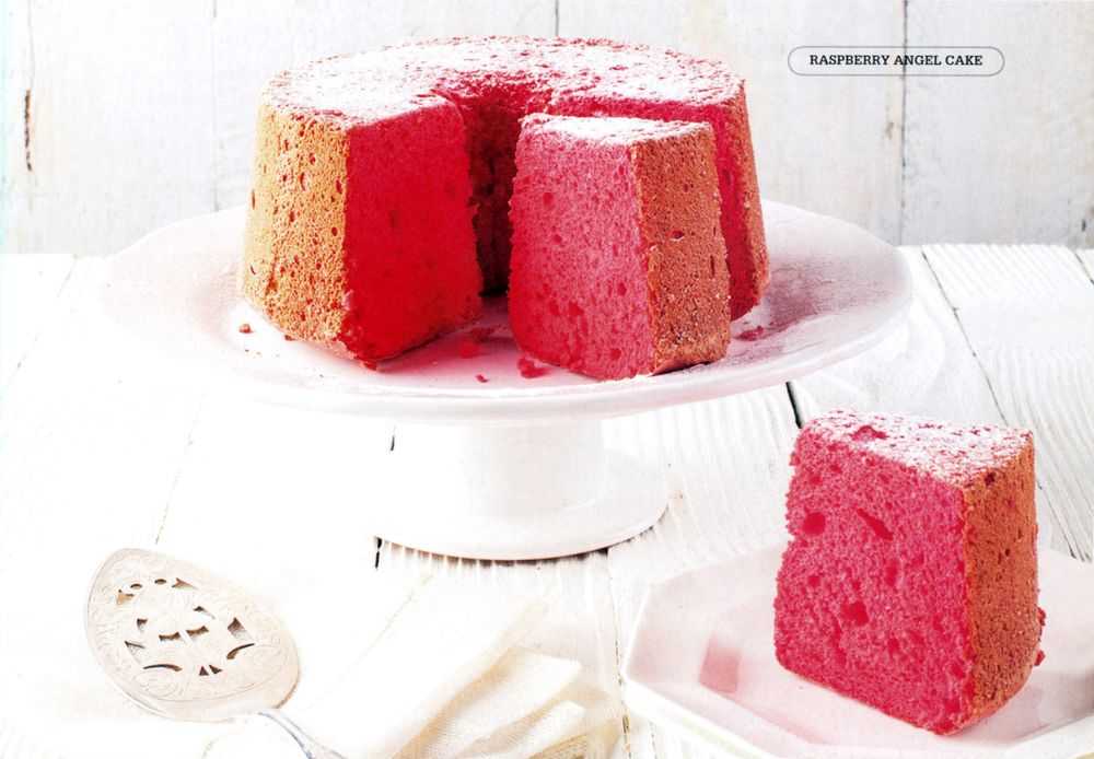 Raspberry Angel Cake from World's Best Cakes: 250 great cakes from ...