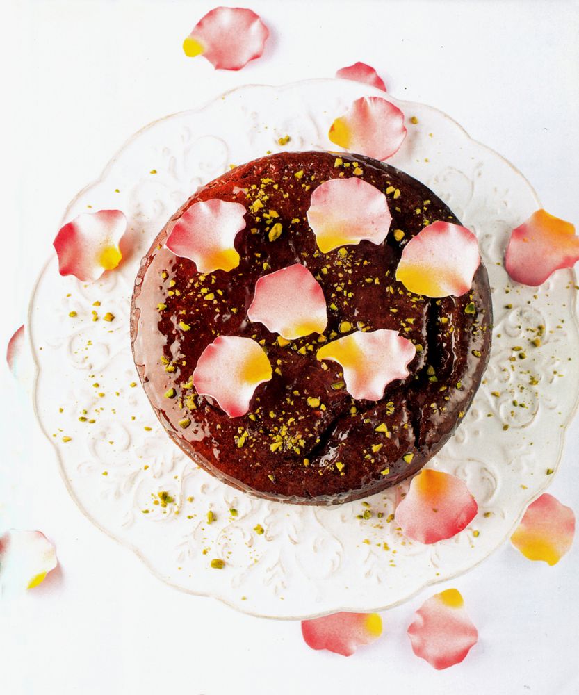 Rachel Allen’s Lime Yogurt Cake with Rosewater and Pistachios from ...