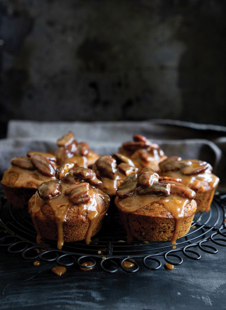 Mini Banana Cakes with Salted Caramel and Pecans from 52 Weeks 52 ...