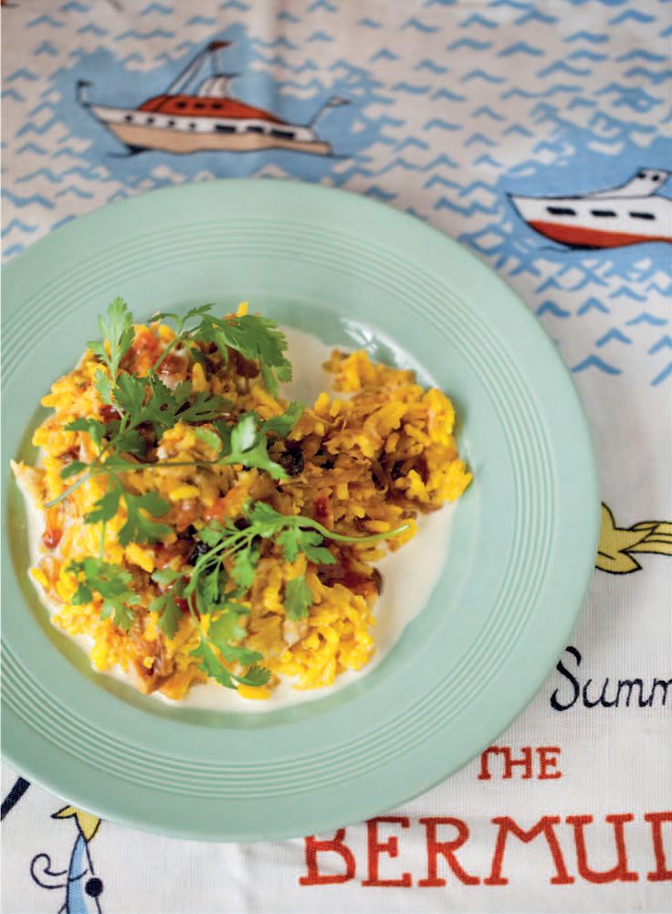 Smoked Snoek Kedgeree from A Week in the Kitchen by Karen Dudley