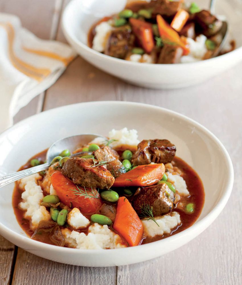 Beef, Carrot, and Edamame Stew with Dill and Lemon from Weeknight ...