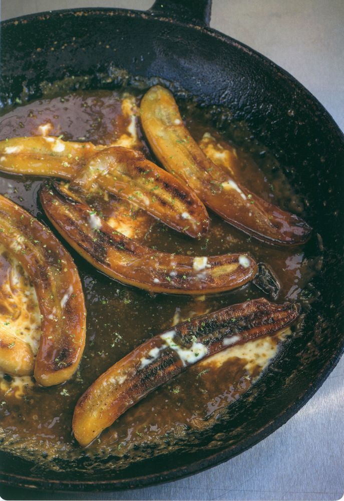 Caramelized bananas with butterscotch rum sauce from What to Eat Next ...