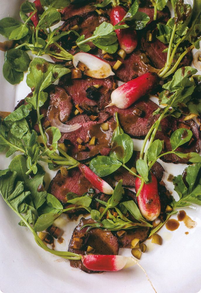 Venison salad from What to Eat Next by Valentine Warner