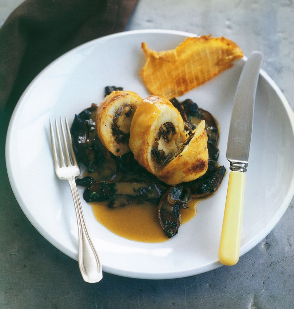 Skate with pancetta, ginger sauce + fried cartilage from Wild Weed Pie ...