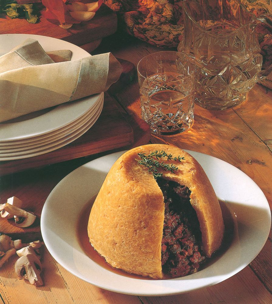 Steak and kidney pudding from Winter: Le Cordon Bleu Home Collection by ...