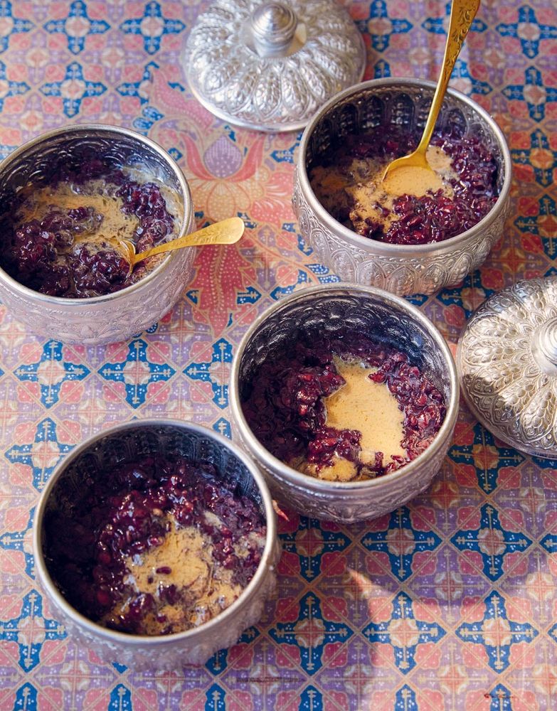 Black rice, black cardamom from A Whisper of Cardamom by Eleanor Ford