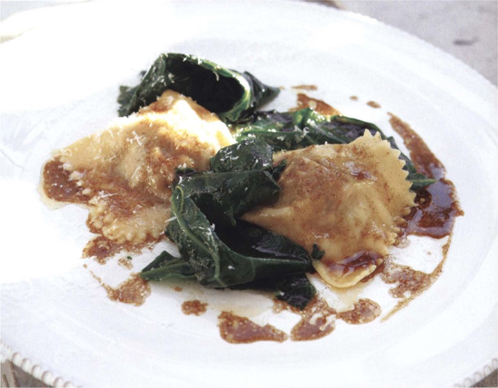 Oxtail Ravioli in its Own Stock from Today's special: A new take on ...