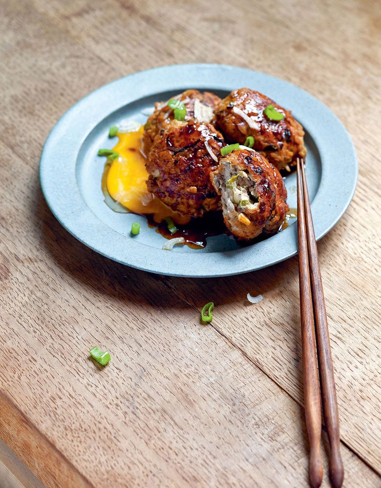 Tsukune from Tokyo Cult Recipes by Maori Murota