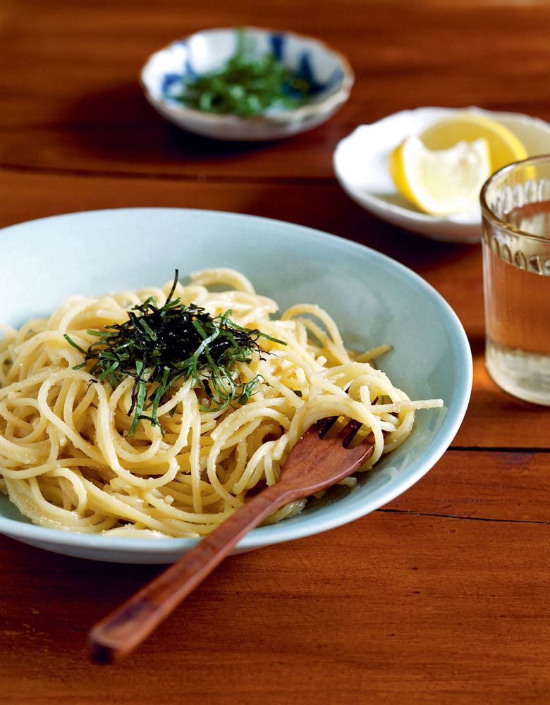 Tarako Spaghetti from Tokyo Cult Recipes by Maori Murota