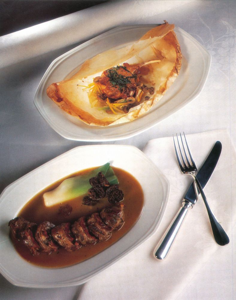 Veal Cutlets en Papillote from Tony Bilson's Recipe Book by Tony Bilson