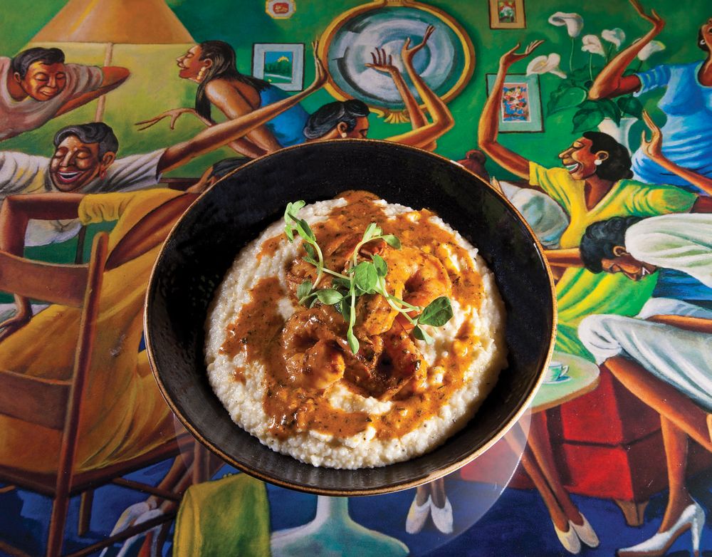BBQ Shrimp and Grits from Toques in Black: The Extraordinary Diversity ...
