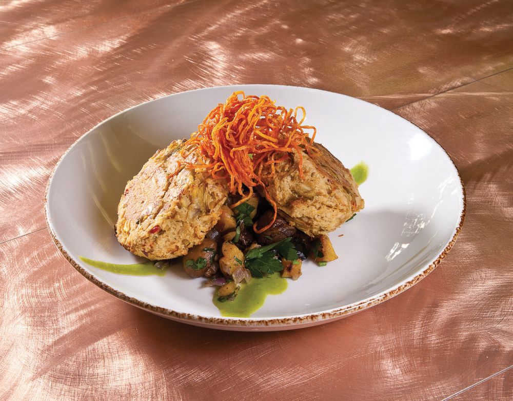 Creole Vegan Crab Cakes from Toques in Black: The Extraordinary ...