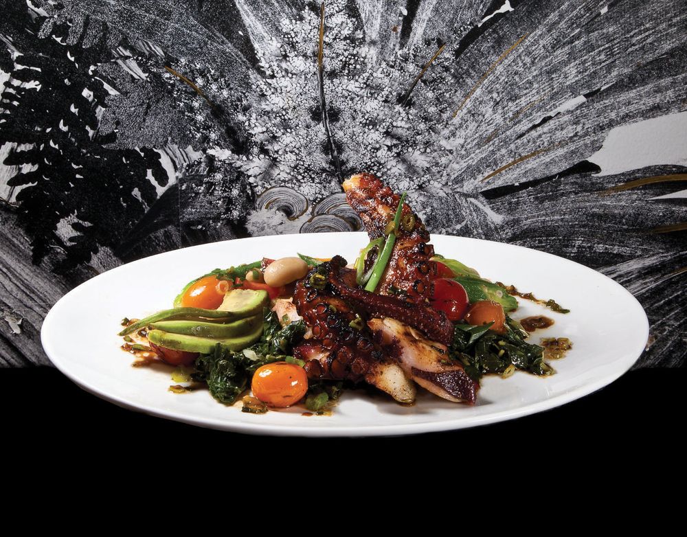 Reggae Octopus and Succotash from Toques in Black: The Extraordinary ...