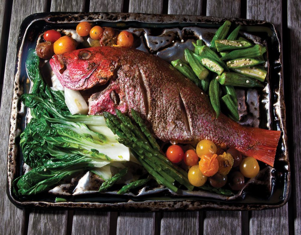 Roasted Red Snapper from Toques in Black: The Extraordinary Diversity ...