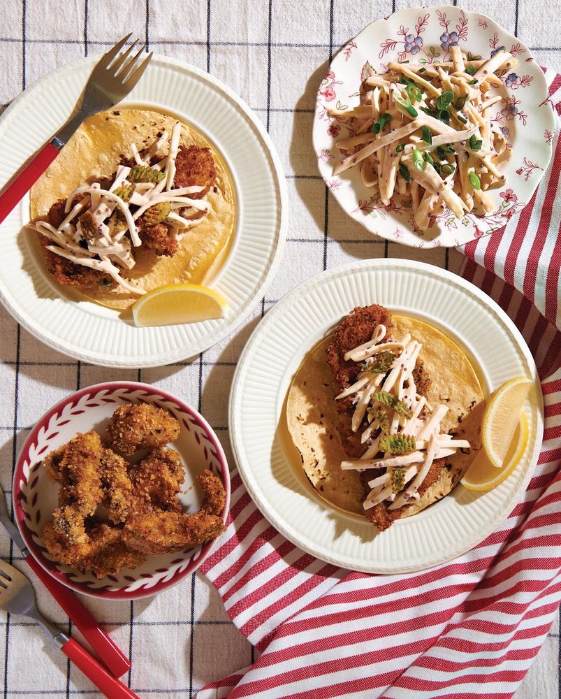 Oyster Tacos with Celery Root Remoulade from Tacos A-Z: A delicious ...