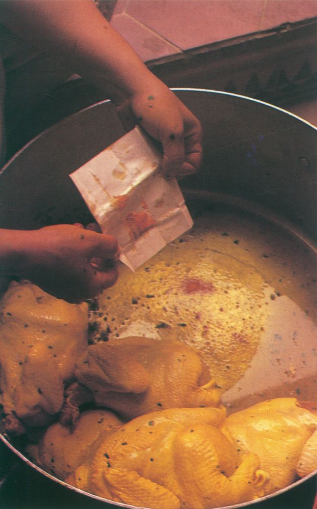 Chicken M’hammar from Taste of Morocco by Robert Carrier
