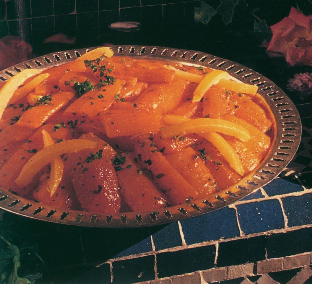 Moroccan Glazed Carrots from Taste of Morocco by Robert Carrier