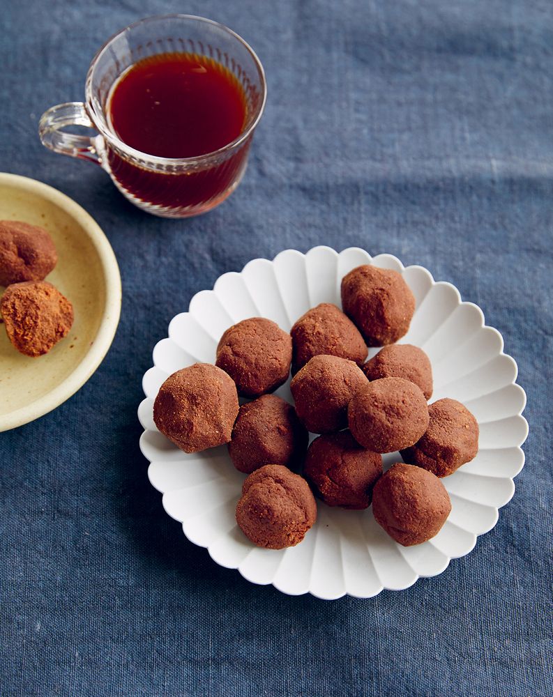 Chocolate Tsampa Truffles from Taste Tibet: Family recipes from the ...