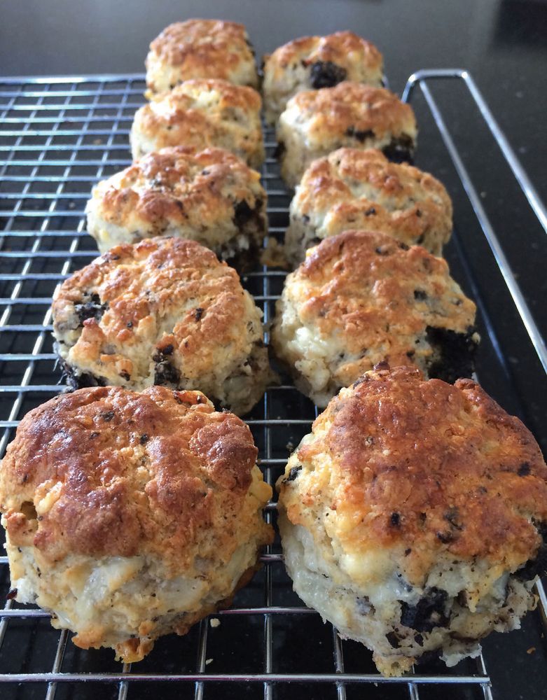 Stornoway Black Pudding Cheese Scones from A Taste of Scotland’s ...