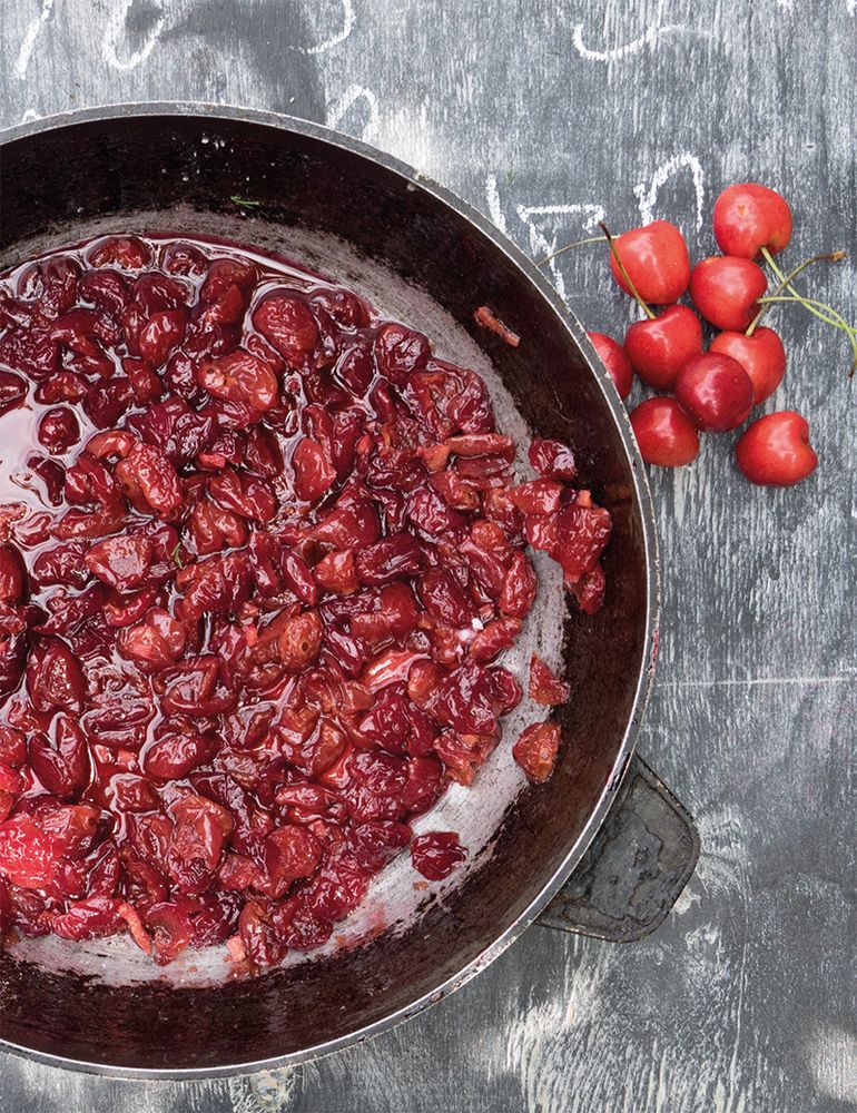 Stewed Sour Cherries from Tasting Georgia: A Food and Wine Journey in ...
