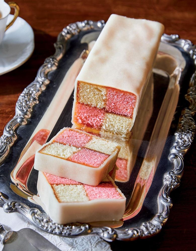 Battenberg Cake from The Official Downton Abbey Afternoon Tea Cookbook ...