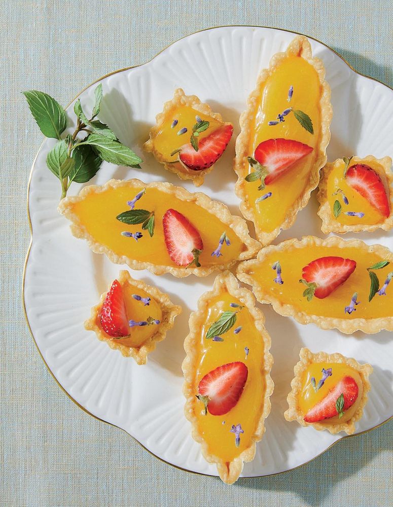 Lemon Tarts from The Official Downton Abbey Afternoon Tea Cookbook by ...