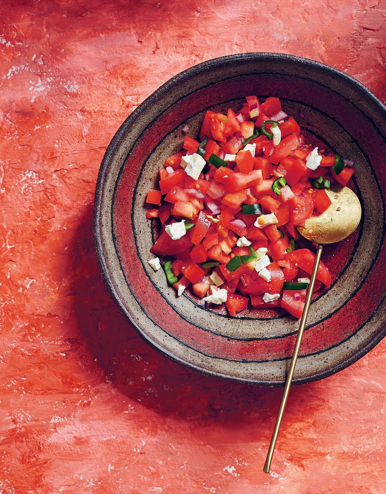Tomato salad from Tekebash & Saba: Recipes from the Horn of Africa by ...