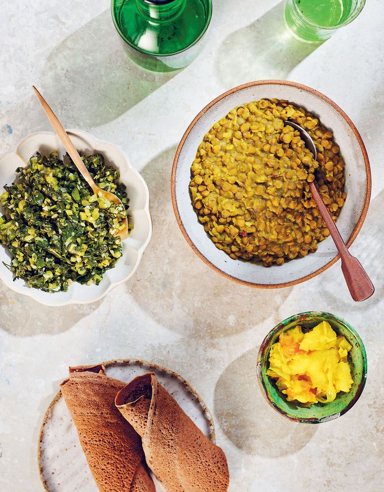 Green lentil stew from Tekebash & Saba: Recipes from the Horn of Africa ...