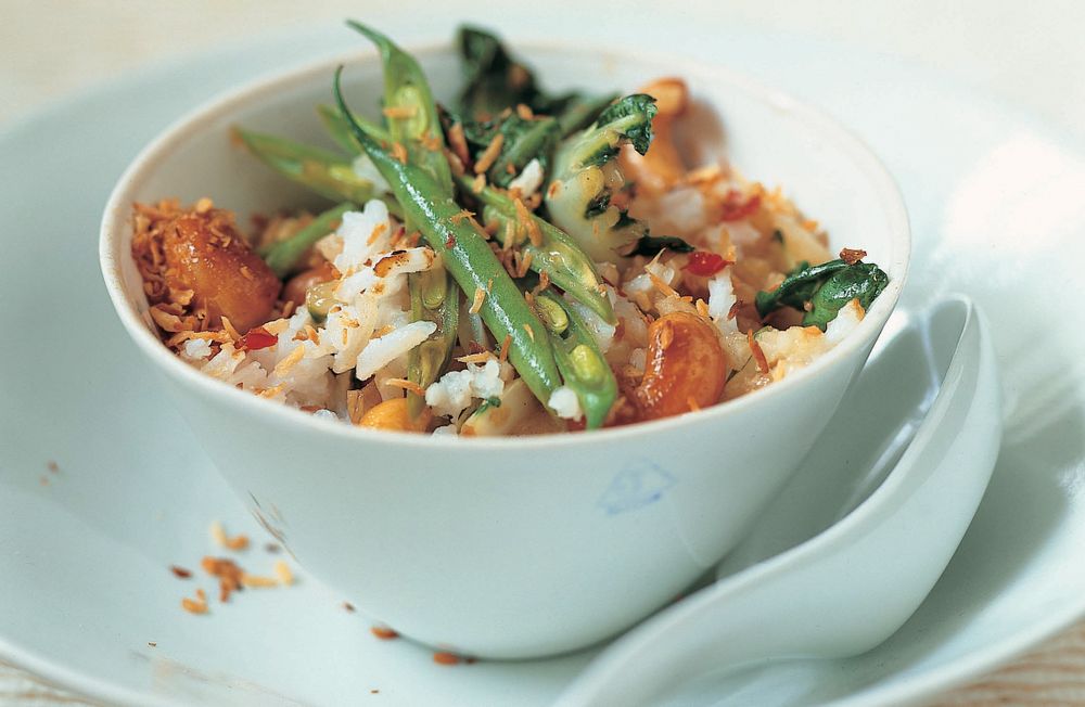 Savoury Fried Rice from Thai Food and Cooking by Judy Bastyra and Becky ...