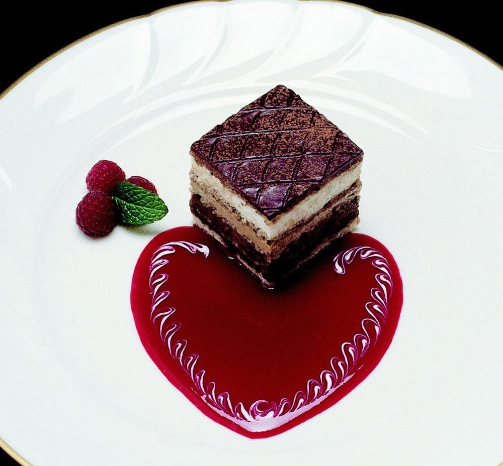 Marjolaine from The Advanced Professional Pastry Chef by Bo Friberg