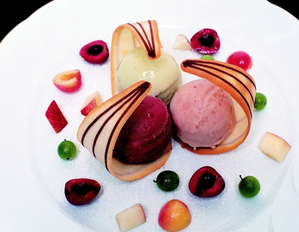 Rainbow of Summer Sorbets in a Cookie Flower from The Advanced ...