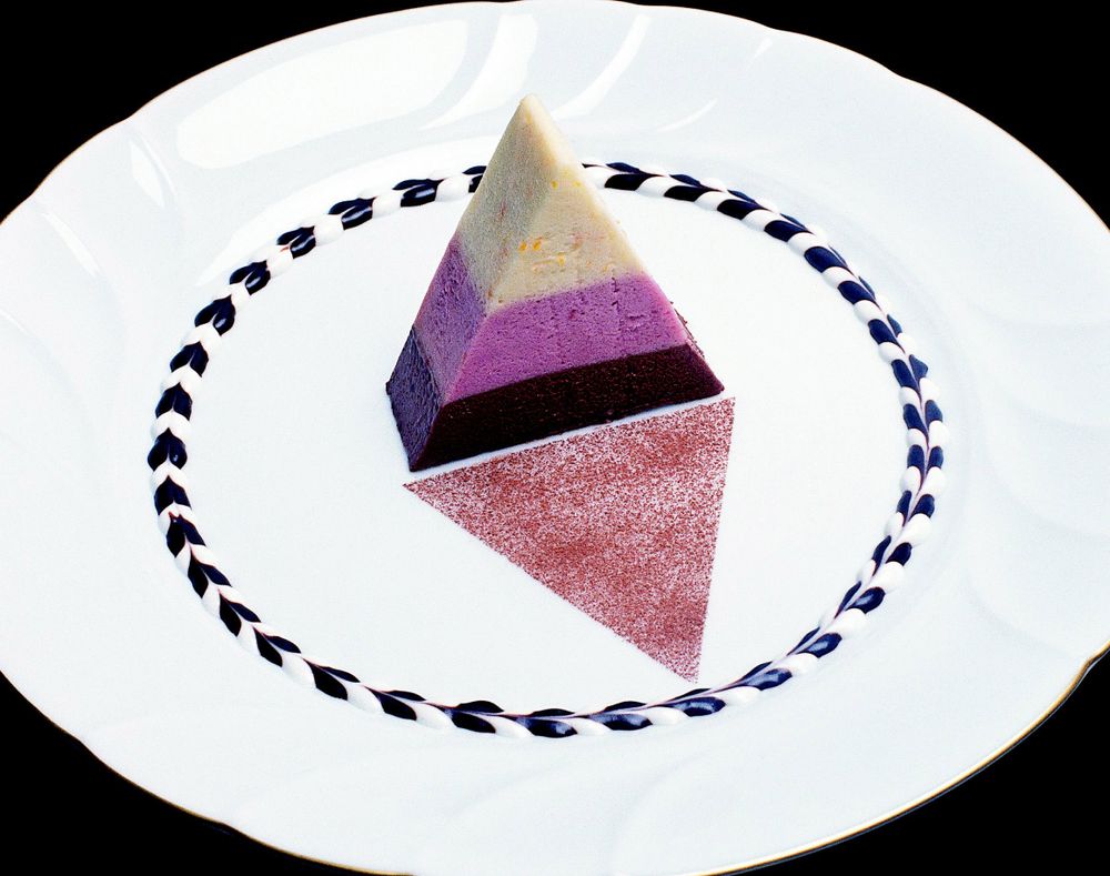 Chocolate Dome Cake with Cherry Sauce and Chocolate Lace from The ...