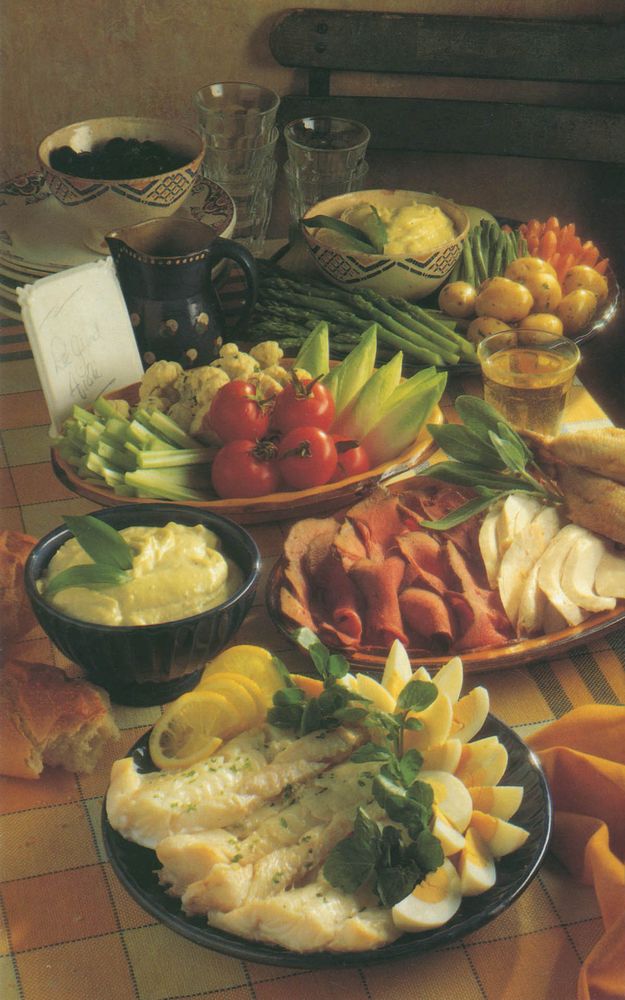 Le Grand Aioli from The Cooking of Provence by Patricia Lousada