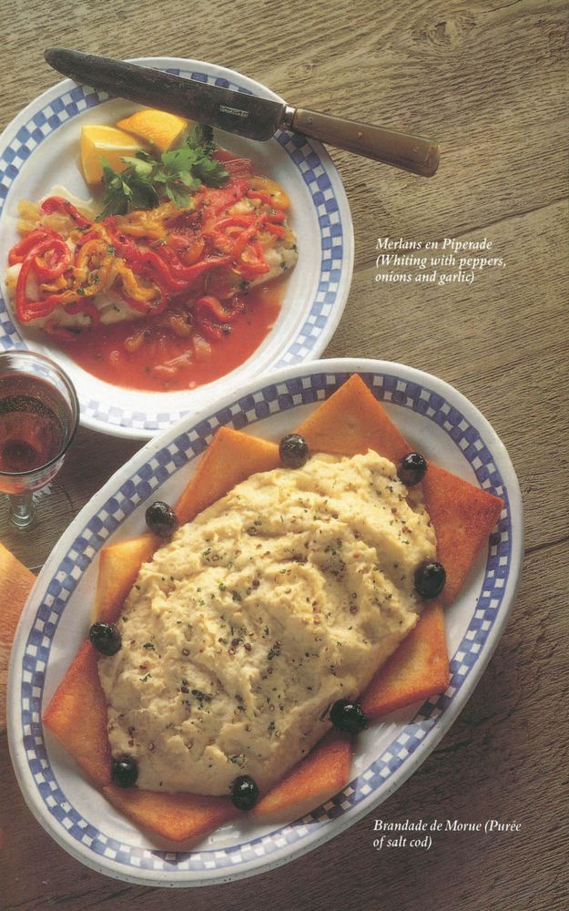 Brandade de Morue from The Cooking of Provence by Patricia Lousada