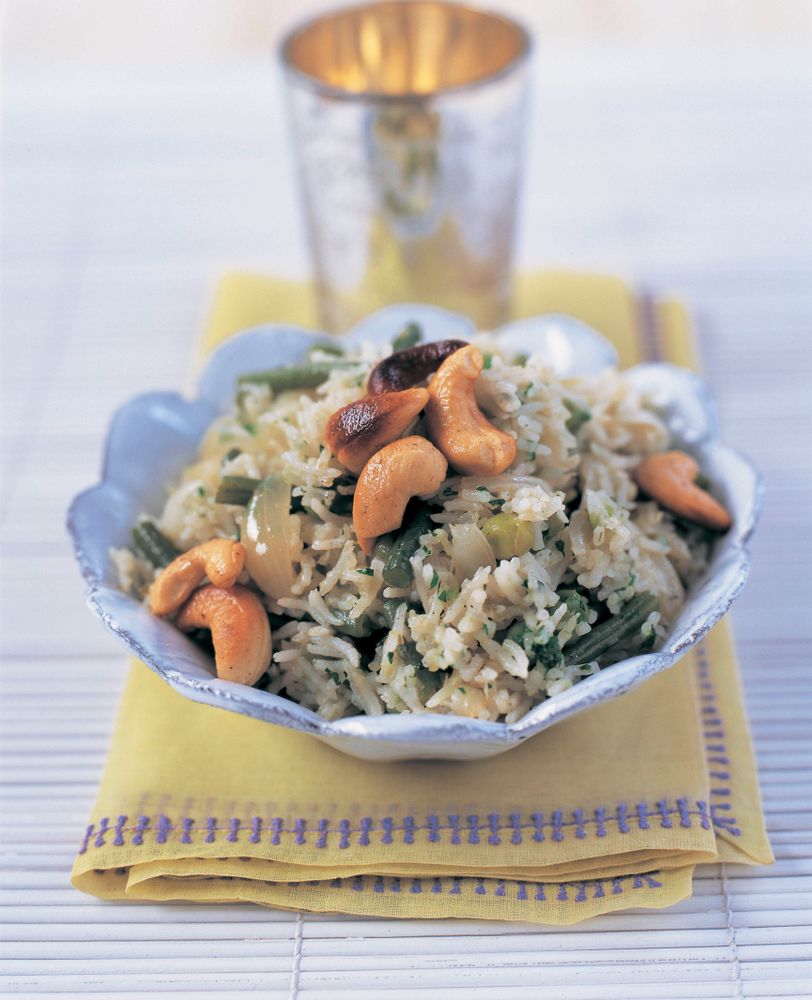 Pilau rice with coconut and coriander pesto from The Complete Indian ...