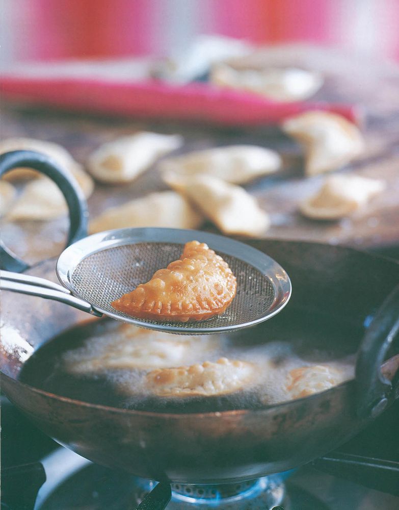 Samosas from The Food of India: A Journey for Food Lovers by Priya ...